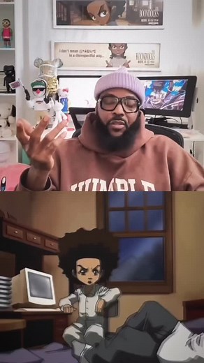 Shoutout to Huey Freeman Full interview with @iamcarljones is up now... Credit: @iamcarljones Follow for more @boondocks_best_moments | Boondocks Best Moments