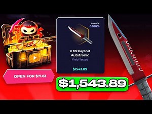 STREAMER CASES ARE INSANE! SkinClub Promo Code