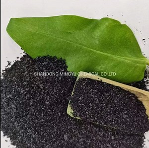 [Hot Item] Humic Acid NPK Organic Fertilizer Flake Potassium Humate K2o 6% 8% 10% 12% CAS 68514-28-3