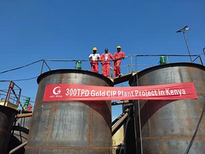 Gold CIP Processing Plant, Gold Carbon-in-Pulp Process - JXSC Machinery