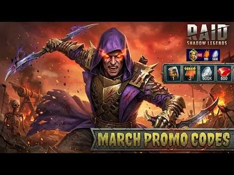 10 Raid Shadow Legends Promo Codes🔥Bonuses for ALL 🔥 2026