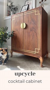 582K views · 915 reactions | Ready for a little glamour for the New Year? I’m never sure whether gold is a less is more or a more is more addition to an upcycle I think it mainly boils down to the piece and the home itself going in. Hopefully you like this less is more approach, let me know your thoughts? | ReDiscovered by Danielle | Facebook