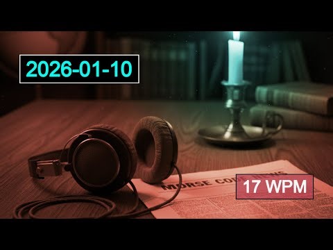 Morse Code News | 2026-01-10 | 17wpm