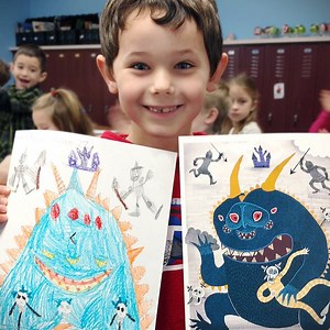 The Monster Project, Kids Draw Monsters and Then Artists Recreate Them in Their Own Styles