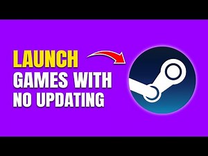 How To Launch Steam Games Without Updating (Offline Mode Guide)