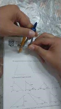 Draw a perpendicular bisector of a line #geometry #maths #MrSeif