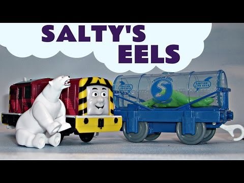 Thomas The Train Salty's Sodor Zoo Night Exhibit