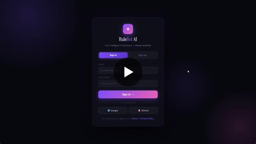RuleBot AI v3: AI Chatbot Built with HTML, CSS JavaScript | Ch saikiran posted on the topic | LinkedIn