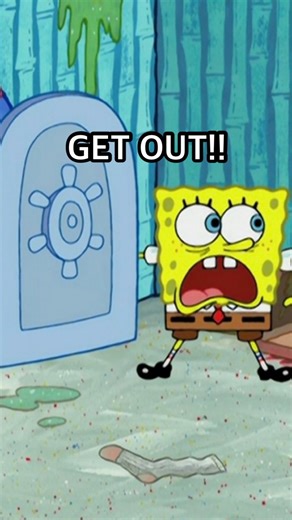 Spongebob || Memes on Instagram: "GET OUT!!"