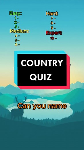 Can you guess these 10 countries? Country quiz! #quiz #countryquiz #trivia #geography