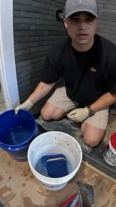 2K views · 34 reactions | Pro tip: The two bucket method is the best way to keep your sponges clean when tackling grout haze. QEP’s Microfiber Polishing Sponge is my favorite sponge for cleaning grout haze because the microfiber side is specifically designed for it. This is a dual action sponge because you can shape your grout joints with the yellow side and clean the Haze with the blue side.  ABCTileTech | QEP Co Inc | Facebook