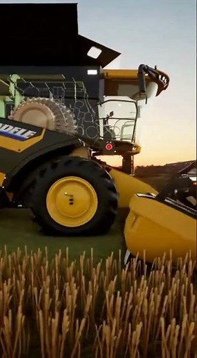 How does a combine harvester really works ?
