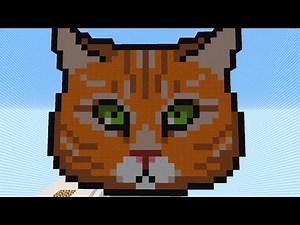 MINECRAFT HOW TO BUILD CAT TUTORIAL