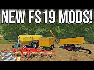 NEW MODS OUT NOW FOR FARMING SIMULATOR 19!