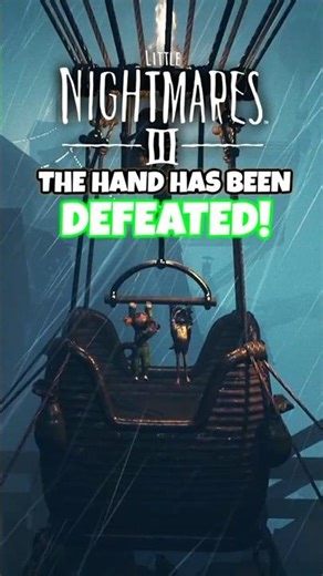 The CREEPY Hand Has Been Defeated! - LITTLE NIGHTMARES 3