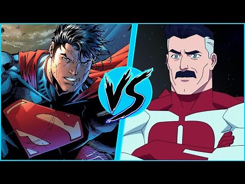 Superman vs Omni-Man | BATTLE ARENA | DC Comics vs Invincible | Justice League