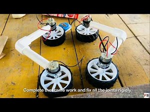 ROCKER BOGIE PROJECT MADE BY MECHANICAL ENGINEERING STUDENTS