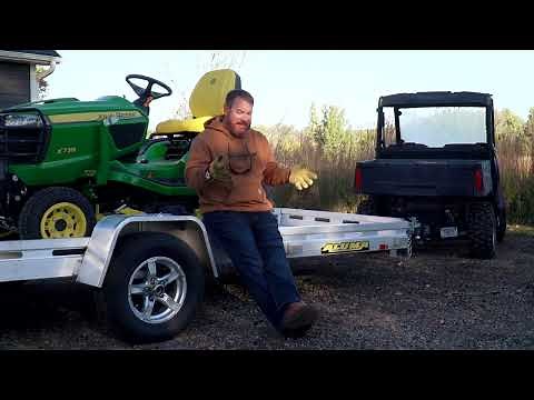 Grease the bearings (aluma trailer tip wheel bearing update 720p)