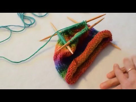 Double-pointed Needles ~ a brief how-to!