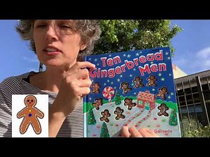 10 Gingerbread Men counting book read aloud