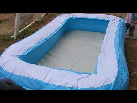 Sable Inflatable Pool Unboxing and Setup