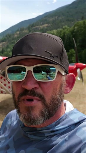 Landing at Stehekin. Close call. #closecall #aviation #freedomfox