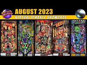 The Top Virtual Pinball Releases from August 2023