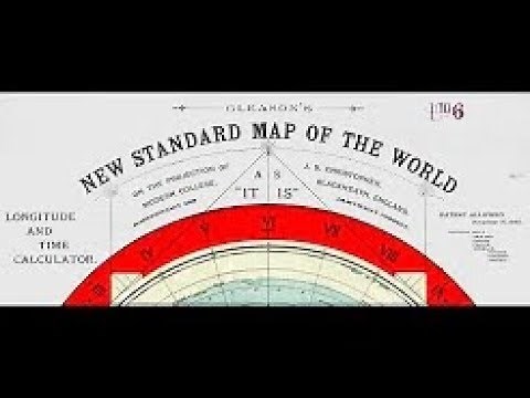 The Gleason's Map 1892 The Masterpiece of a Genius Flat Earth