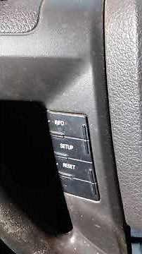 2013 Ford f150 oil reset procedure