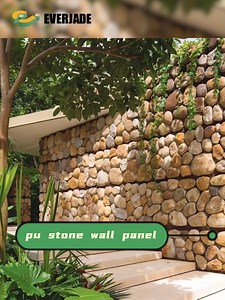 Lightweight PU stone wall panels! Multiple patterns & styles. 🏠 Whatsapp: 8613811860766 Email: landy@bambwood.com Web: www.bambwood.com/pp-stone-wall-panel #EVERJADE #WallDecor #PUPanels #HomeRenovation | Everjade GROUP Limited
