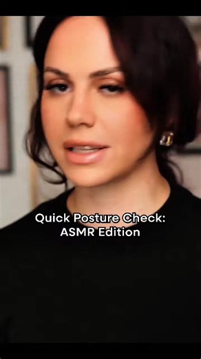 Quick posture Check: ASMR Edition #tingles #tapping #asmr #fyp #asmrvideo