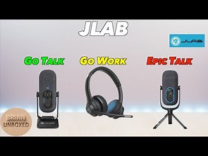 JLab Go Talk, Go Work, Epic Talk - Unboxing & Audio Samples