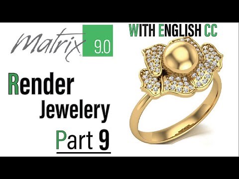 Matrix 9.0 Beginner Tutorial - Part 9 Render Jewelry - Urdu/Hindi (English Subtitles)