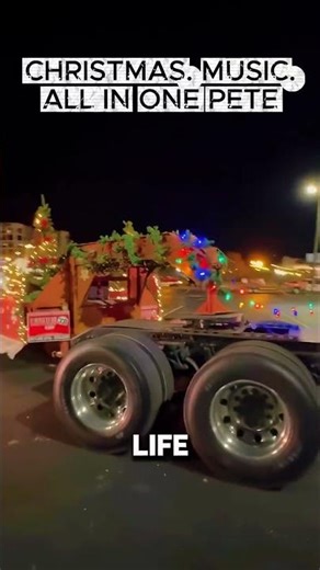 Santa Quit. This Peterbilt Replaced Him 😳