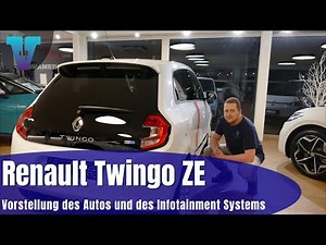 Renault Twingo ZE - Review und Tutorial des Infotainment Systems [Deutsch] | Vision E Drive #42