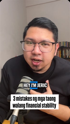 1.1K views · 765 reactions | 3 mistakes ng mga taong walang financial stability #financialstability #personalfinance | Jeric Timbang | Facebook