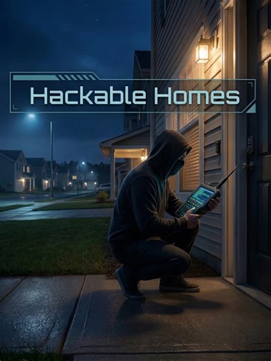 Is your smart home actually safe? Shelly Gen4 door controllers have a massive security hole that lets strangers unlock your house remotely. Unlike older versions, the Gen4 model keeps its setup Wi-Fi on forever. This means anyone driving by can see your network and use it to pop your garage or gate. It even lets them hop across your whole network to attack other devices. ⚠️ Link in reply 📍 👉 Read the article and see our sources at vp.net/blog or copy/paste: https://s.vp.net/50zS2 #SmartHome #I