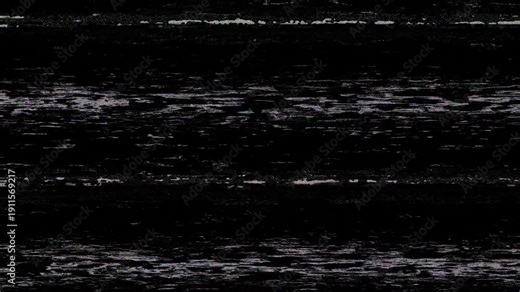 Analog tv static noise overlay featuring horizontal signal drop and subtle crt broadcast error