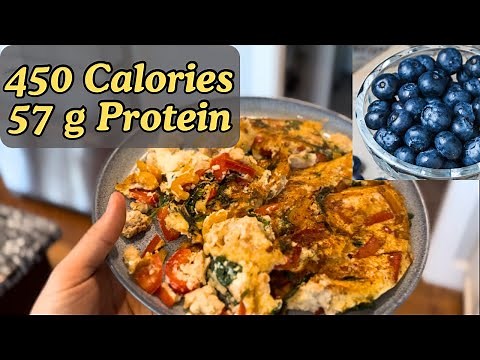 High Volume, Low Calorie Breakfast for Fat Loss!