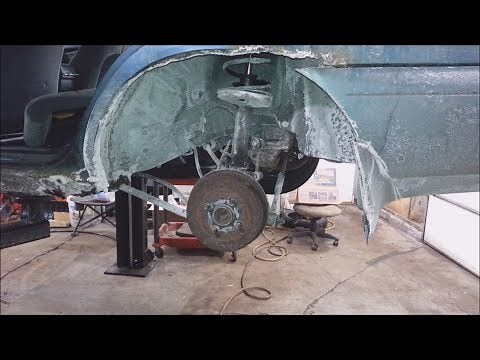 1993-2002 Toyota Corolla Prizm rear strut removal installation replacement