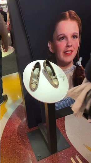 Dorothy’s ruby red slippers 1939 Wizard of Oz movie