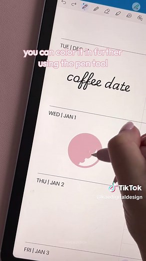 Create Shapes in GoodNotes for Your Digital Planner