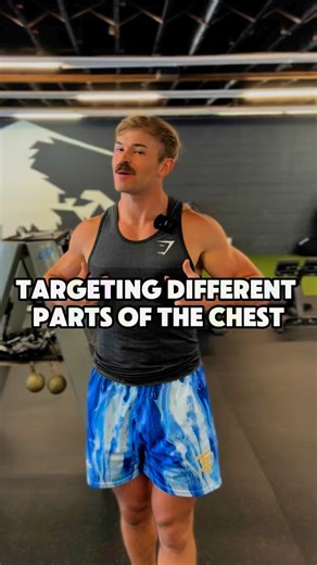 How to target different parts of your chest Cable flies are a great exercise to blow up your chest, but it is important to know which variation targets what part of your chest. Low to high flies: these are supposed to target your upper chest, but most people without the proper form end up using primarily their front Delts to get the weight up so I honestly don’t recommend these unless you have an extremely strong mind muscle connection with your upper chest. Just do incline DB bench to target th