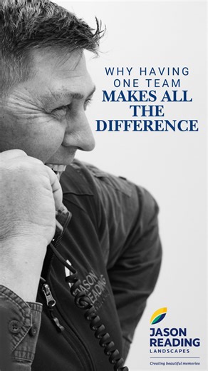 One team. One process. One point of responsibility. When design, construction and coordination are handled by the same team, projects run more smoothly with fewer handovers, fewer mistakes, and far less stress along the way. If you’re planning a landscaping project, starting with the right team makes all the difference. • #designandconstruct #oneteam #landscapingproject #jasonreadinglandscapes | Jason Reading Landscapes