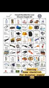 5.9K views · 33 reactions | Have you prepared your disaster supply kit o Go Bag kit. Here is a guide for complete list and simple visual. #savelives #awareness #ShareThisPost | Emergency Awareness Advocator | Facebook