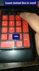 163K views · 75 reactions | Insert dotted line in word ll Excel Tips Tricks Shortcut Keys formulas #reels #reel #instagram #instalike #instagrampost #viral #video #fbreels #fb #shorts | Computer Tech | Facebook