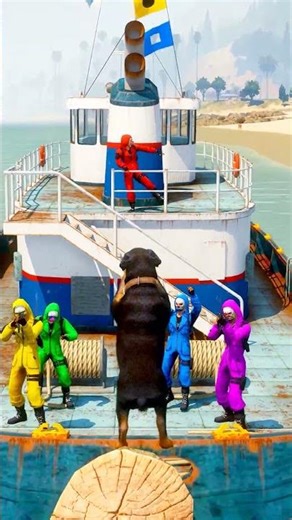 Chop BEGS Franklin To Save His Brother From Gangsters 😱🐶 GTA 5 #shorts