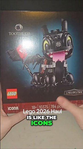 I Finally Got LEGO Toothless! | How to Train Your Dragon Icons Set Unboxing