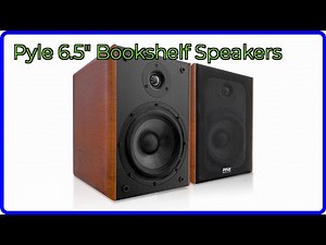 REVIEW (2025): Pyle 6.5" Bookshelf Speakers. ESSENTIAL details.