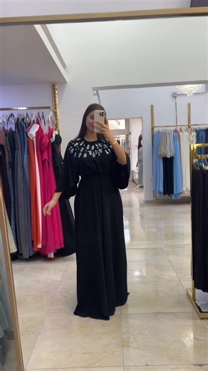 Guzel Fashion on Instagram: "New black dress❤️ Available in sizes ( 38 to 48) 📍Main Street-Sarafnad 📲03337853"